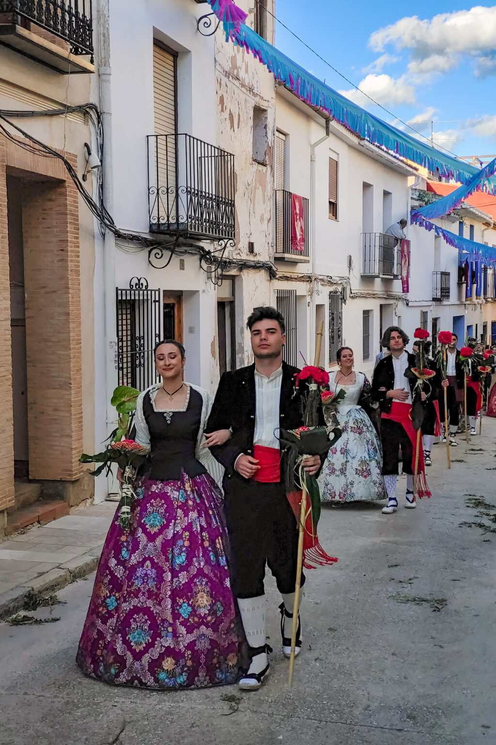 A Crazy Vertical Mascletà Firework by Ricasa In Benissa 2022