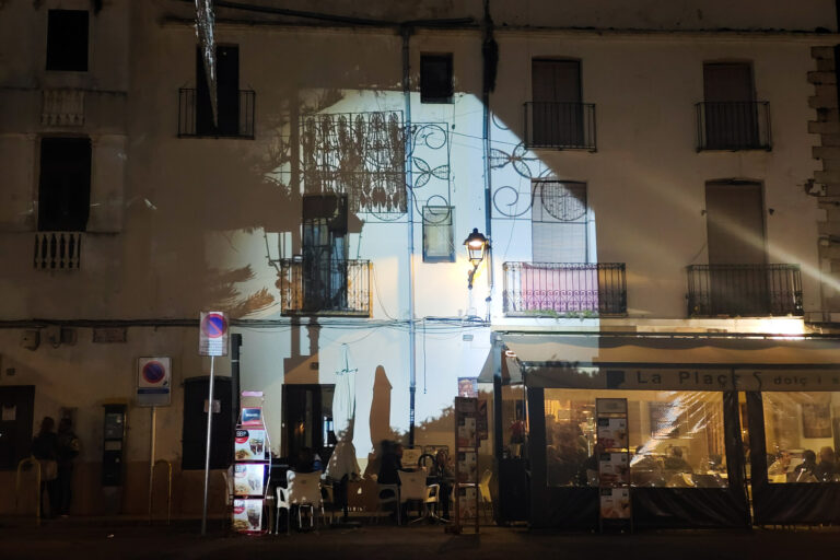 A Crazy Vertical Mascletà Firework by Ricasa In Benissa 2022