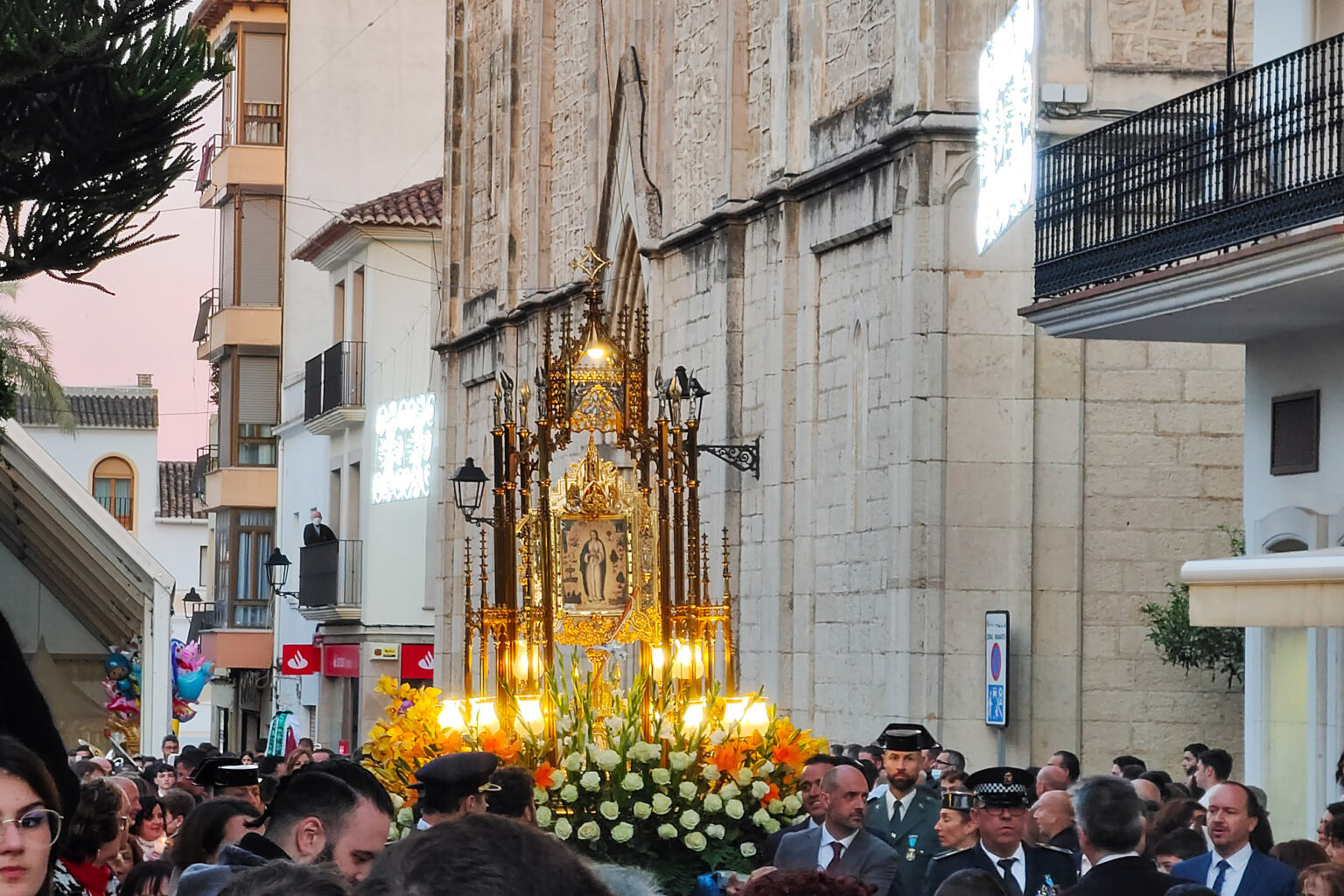 A Crazy Vertical Mascletà Firework by Ricasa In Benissa 2022