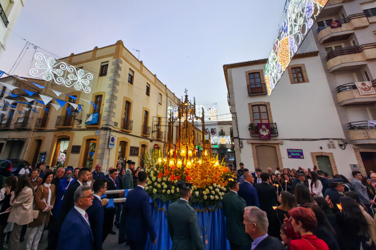 A Crazy Vertical Mascletà Firework by Ricasa In Benissa 2022