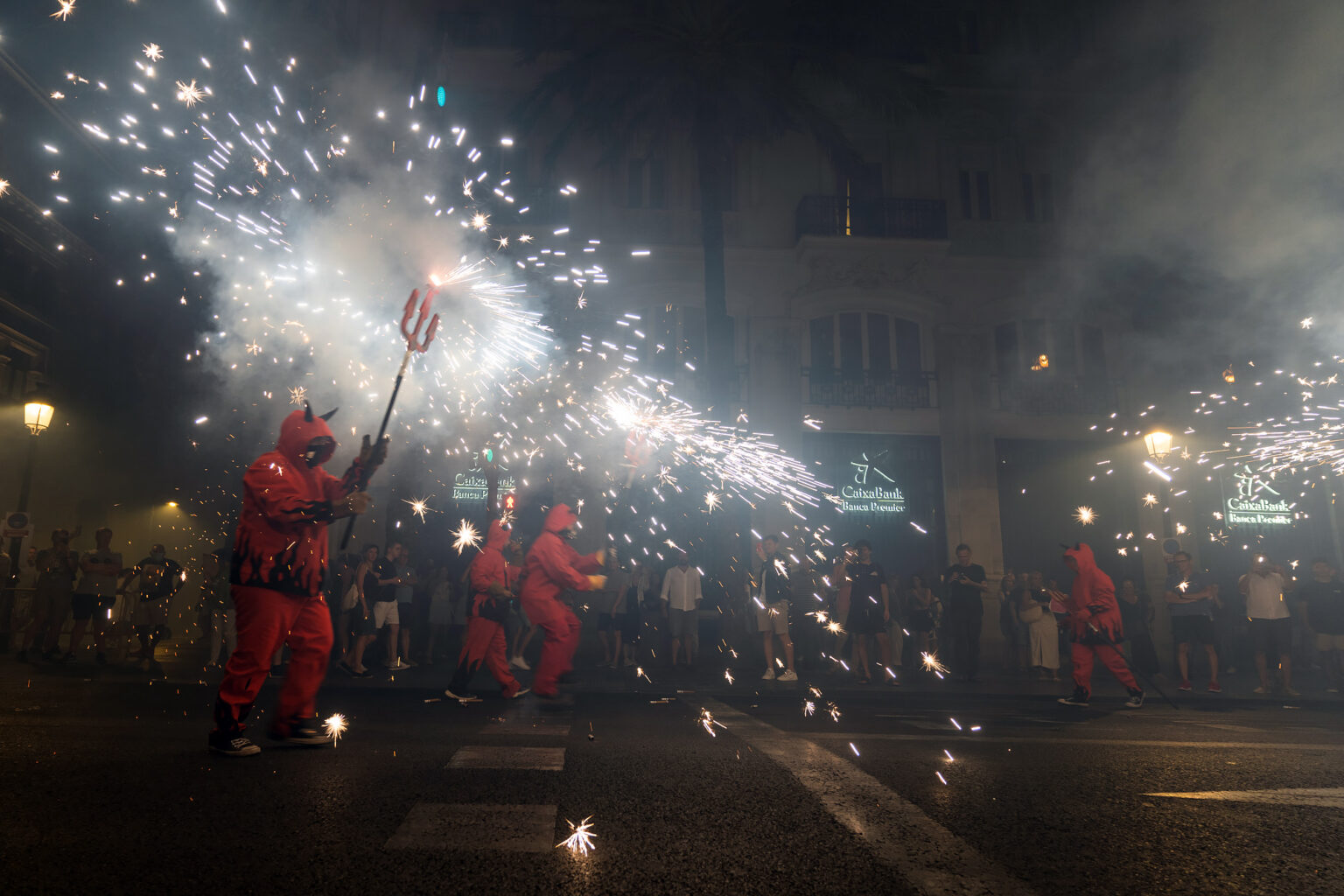 The Gran Fira de Valencia Correfoc 2022 - Fire Parade Through The City ...