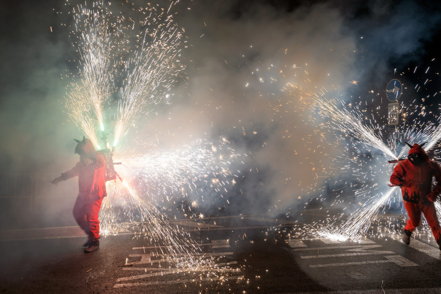 The Gran Fira de Valencia Correfoc 2022 - Fire Parade Through The City ...