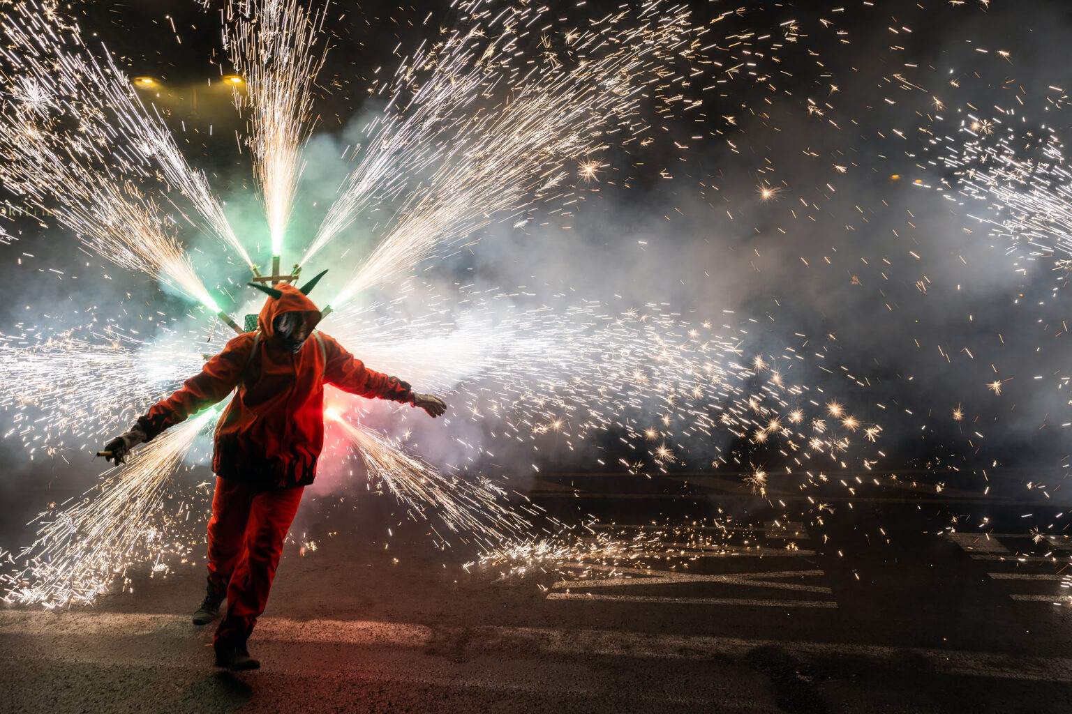 The Gran Fira de Valencia Correfoc 2022 - Fire Parade Through The City ...