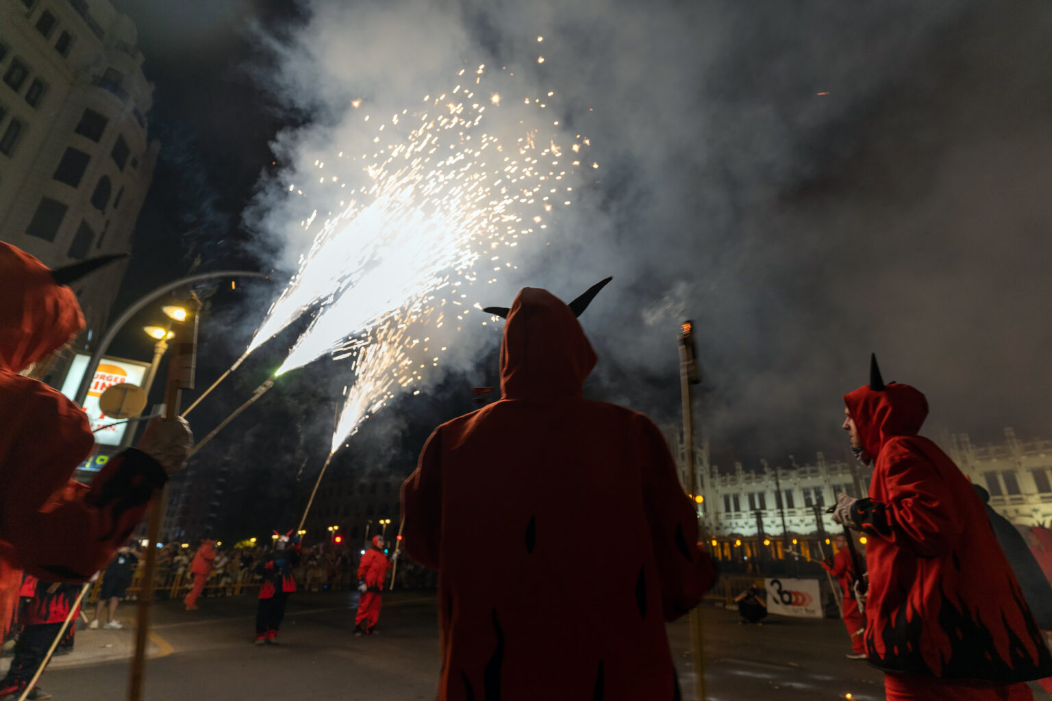 The Gran Fira de Valencia Correfoc 2022 - Fire Parade Through The City ...