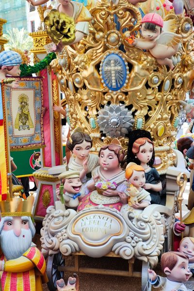 The Fallas Figures of Fallas 2023 - The Winner: Falla Exposició Misser ...