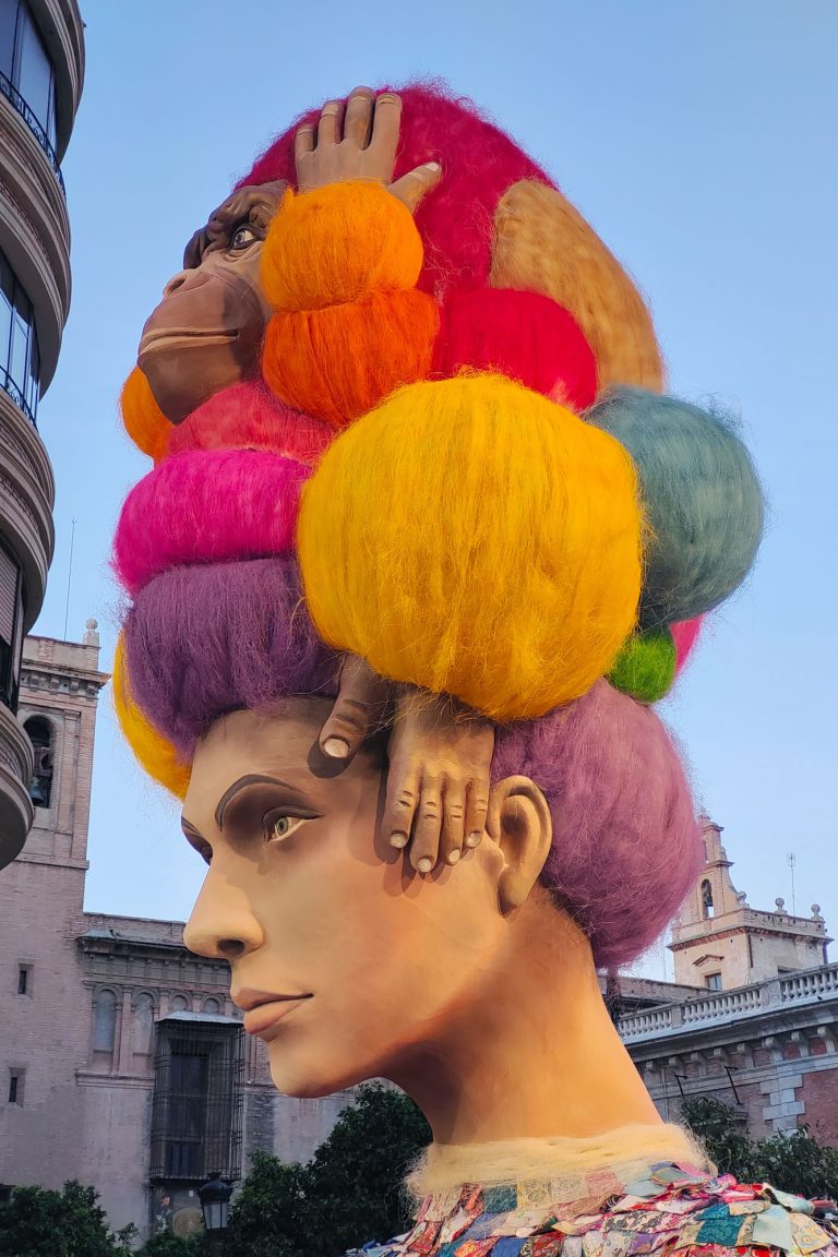 The Fallas Figures of Fallas 2023 - The Winner: Falla Exposició Misser ...